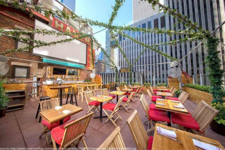 Rooftop Restaurants In Times Square